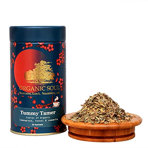 Organic Soul - Tummy Tamer Tea Tisane 20 Satches | Green Herbal Tea ...