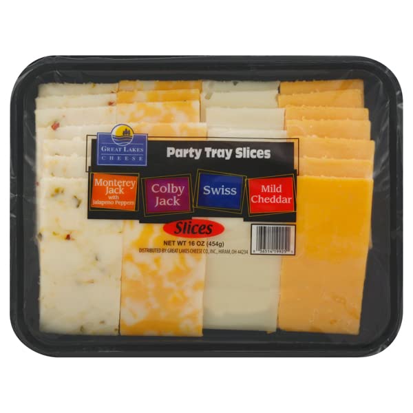 Amazon.com: Weis, Sliced Cheese Party Tray Mix, 16 Ounce : Grocery ...