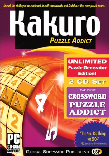 Amazon.com: GSP Kakuro Unlimited + Crossword Addict 2CD Set - PC ...
