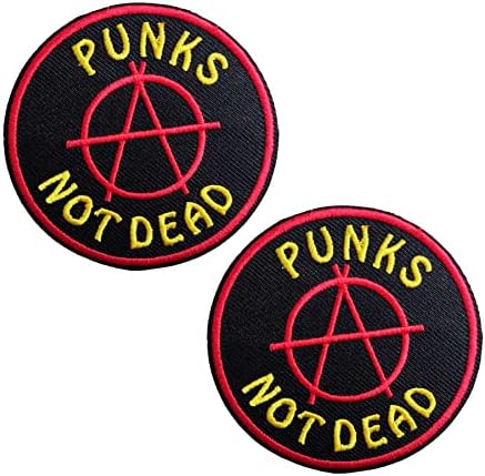 Amazon.com: 3" Punk Skull Iron On Patch - Embroidered Goth Emo Gothic ...