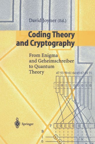 Coding Theory and Cryptography: From Enigma and Geheimschreiber to Quantum Theory (English ...