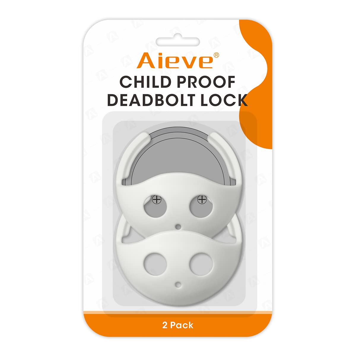Amazon.com : AIEVE Child Proof Deadbolt Lock, 2 Pack Door Safety ...