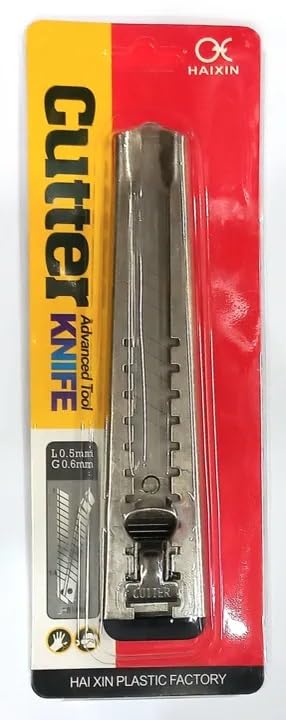 Lubaba Haixin Paper Cutter Knife Stainless Steel 0.5 mm (Pack of 1 ...