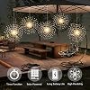 5 Pack Solar Starburst Sphere Lights,200 LED Firework Light, 8 Modes ...