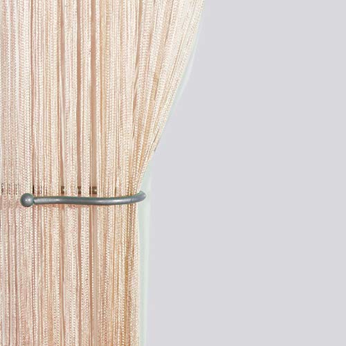 John Aird String Curtain Panel (Cream) : Amazon.co.uk: Home & Kitchen