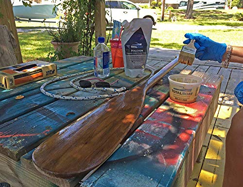TotalBoat Halcyon Marine Varnish (Clear Amber, Quart) | - Want It All