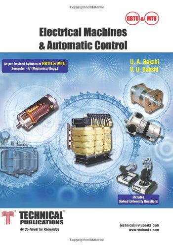 Buy Electrical Machines & Automatic Control Book Online at Low Prices ...