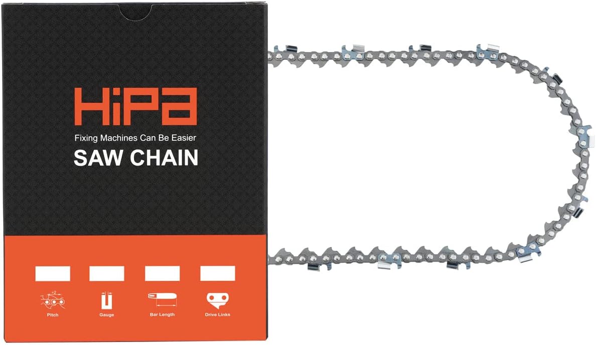 Amazon.com : Hipa 28" Chainsaw Chain 3/8 Pitch .050 Gauge 91 Drive Link ...