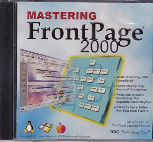 Mastering FrontPage 2000: Inc., BDG Publishing: 9781891804748: Amazon.com: Books