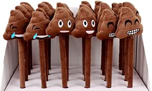 Amazon.com : DUNG POOP BALLPOINT PEN (4 COUNT NOVELTY PENS) - FUNNY ...