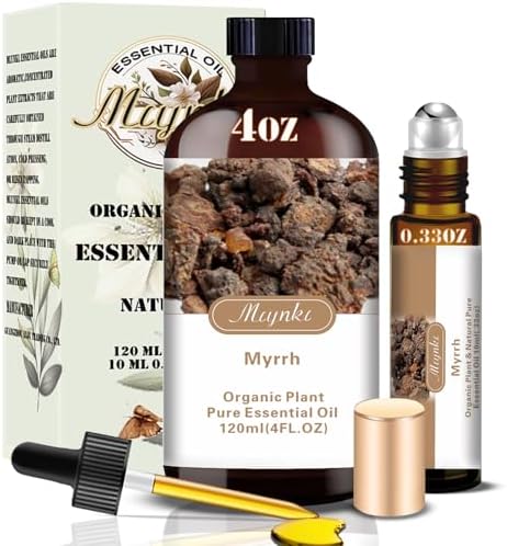 Amazon.com: Myrrh Essential Oil, Myrrh Oil for Meditation, Diffuser ...