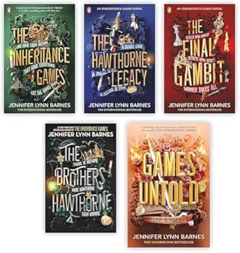 The Inheritance Games 5 Books Set by Jennifer Lynn Barnes, Including ...