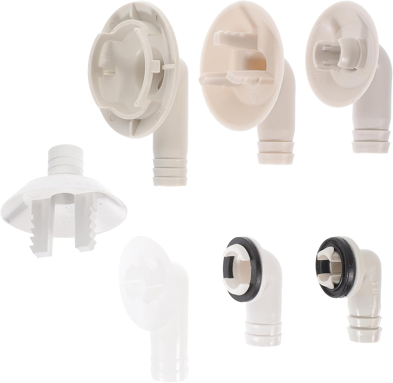 Amazon.com: jojofuny 1 Set AC Drain Hose Connector Kit - 7pcs Straight ...
