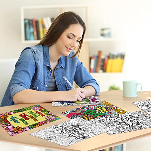 Snapklik.com : 24 Pack Inspirational Positive Coloring Posters For ...