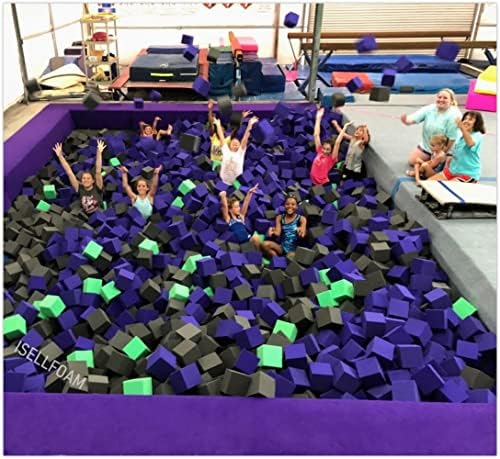 Gymnastics Trampoline And Foam Pit