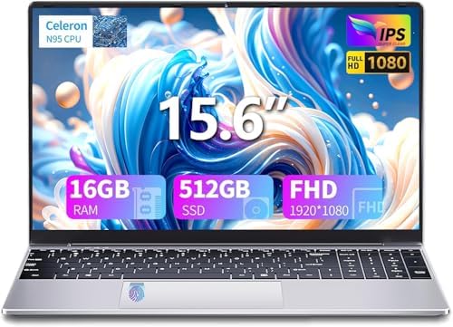 Amazon.com: BLUEING 15.6" Laptop Computer, Windows 11 Laptop, 16GB RAM ...