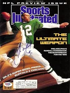 Randall Cunningham Autographed Signed Sports Illustrated Magazine Cover ...