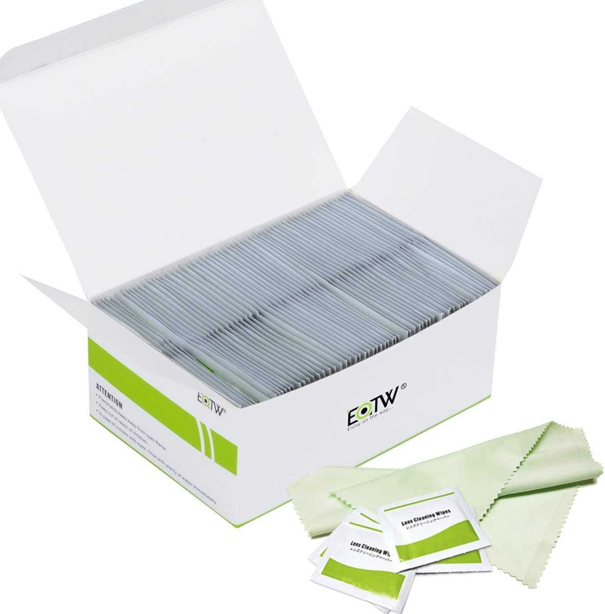 EOTW 120 Lens Cleaning Wipes Individually Wrapped for Screen/Computer ...