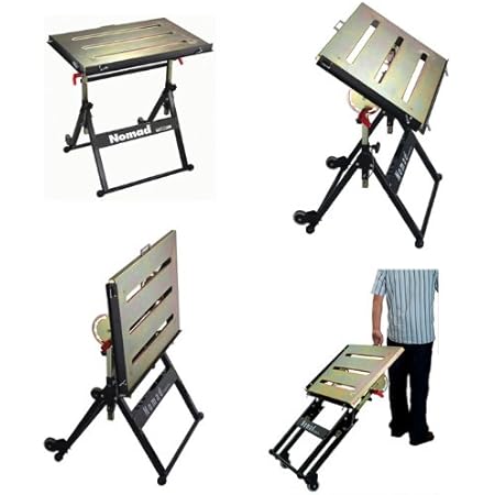 Strong Hand Tools Nomad Welding Table with MagSpring Clamp and Mini ...