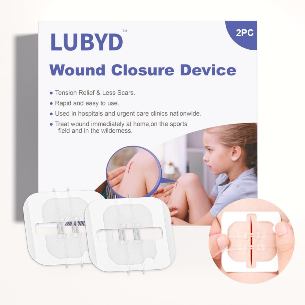 Amazon.com: (3 CT) 1 X 3.7” Wound Closure Strips - Zip Stitch Wound ...