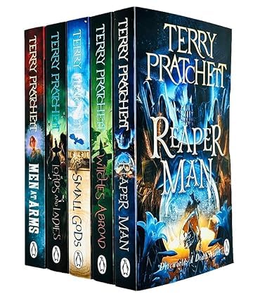 Terry Pratchett Discworld Novels Series 3 - 5 Books Collection Set ...