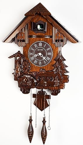 Amazon.com: JUSTIME 16-inch Cuckoo Clock Pendulum Cuckoo Clocks for ...