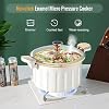 Amazon.com: Non-stick Enamel Micro Pressure Cooker, 8L Large Capacity ...