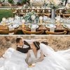 Amazon.com: Piuaeue 12 Pcs Wedding Favor Small Personal Portable Fan ...