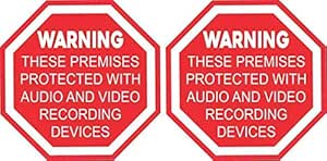 Amazon.com - StickerTalk Audio and Video Recording Vinyl Stickers, 1 ...