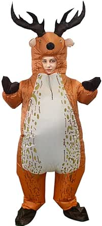 Amazon.com: Inflatable Blow Up Costume for Adult Christmas Halloween ...