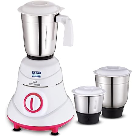 Buy KENT Dyna Mixer Grinder | Stainless Steel Jars | 3-Speed Control ...