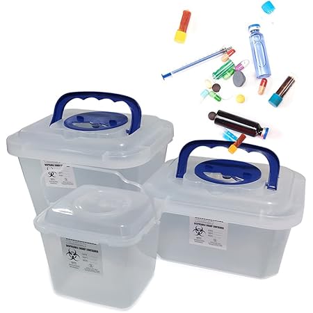 Buy Sharp Containers/Puncture Proof box for needles 6LTR Online at Low ...
