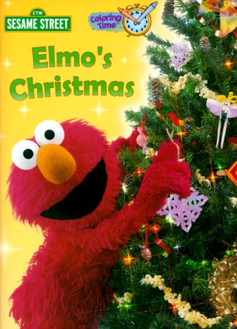 Elmo's Christmas (Coloring Book) : Panas, Peter: Amazon.in: Books