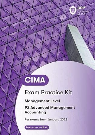 Amazon | CIMA P2 Advanced Management Accounting: Exam Practice Kit | BPP Learning Media | Accounting