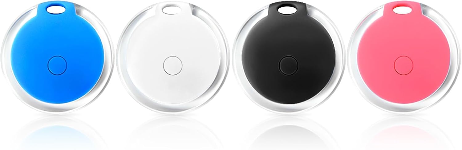 4 Pack Smart Key Finder Locator, GPS Tracking Device for Kids Pets ...