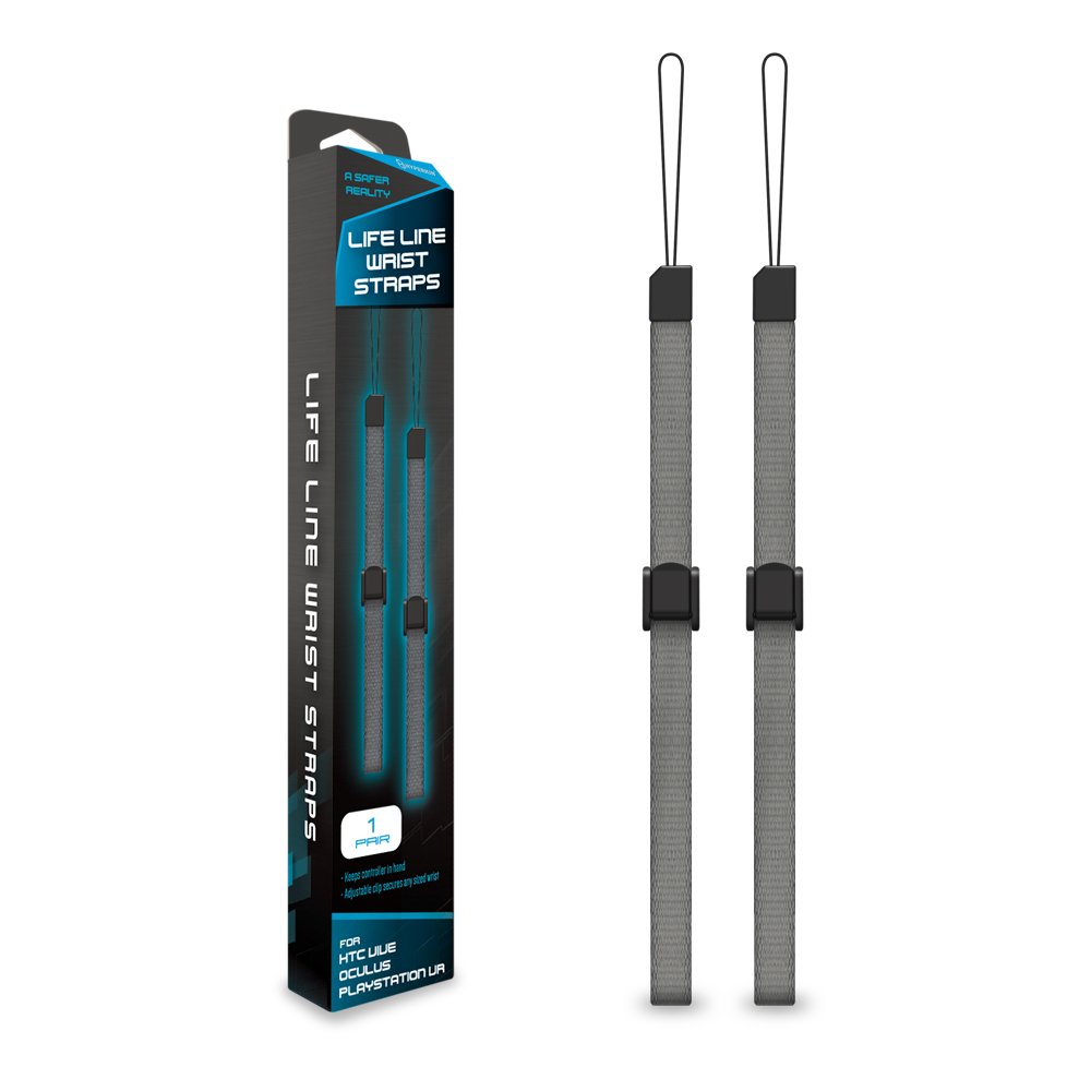 Amazon.com: Hyperkin Life Line VR Controller Wrist Strap for HTC Vive ...