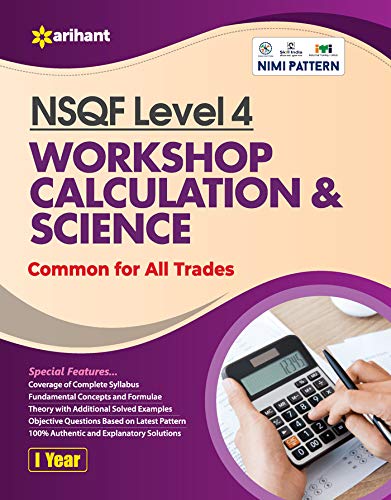 NSQF Level 4 Workshop Calculation & Science for All one Year Trades | Amazon.com.br