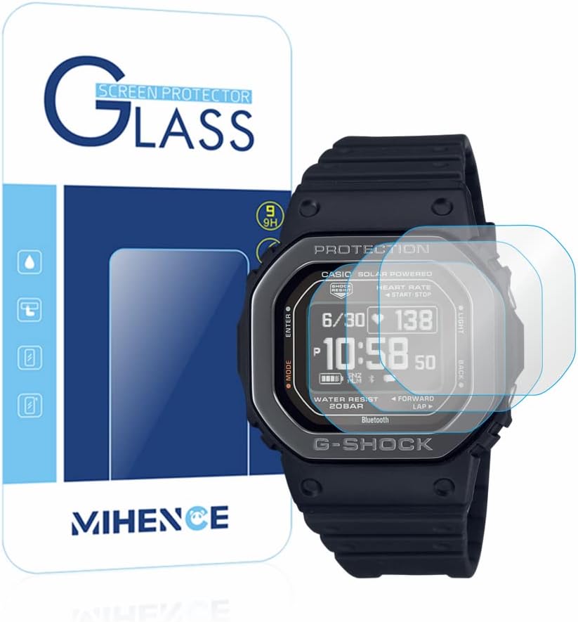 Amazon.com: MIHENCE Compatible for CASIO G-Shock DW-H5600 Screen ...