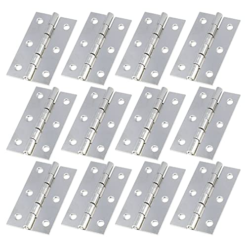 Snapklik.com : Folding Butt Hinge 2-inch Long Cabinet Gate Closet Door ...