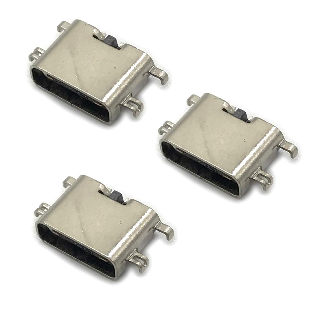Buy DGSUS (3PACK) 6Pin USB Type C 3.1 Female Port SMD SMT PCB Solder ...