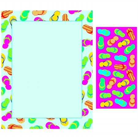 Amazon.com: Flip Flop Border Stationery & Seals : Office Products