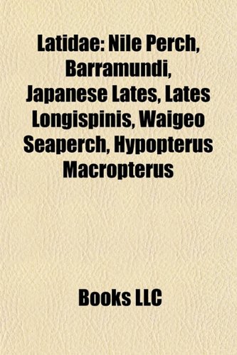 Latidae: Nile Perch, Barramundi, Japanese Lates, Lates Longispinis ...