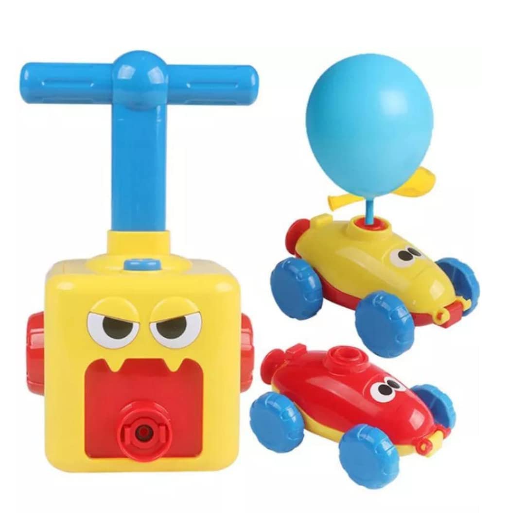 Buy Kidology Balloon Launcher Car Toy Set for Kids | Powered Car Racers ...