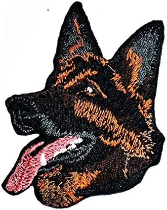 Amazon.com: PP Patch German Shepherd Alsatian Dog Pet Cartoon ...