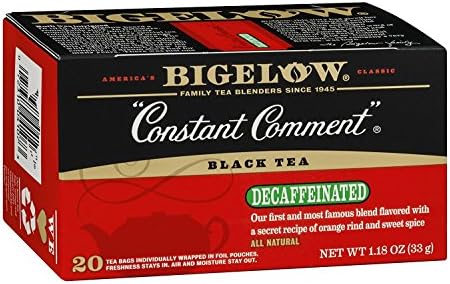 Amazon.com : Bigelow Constant Comment Tea, 20-Count Boxes (Pack of 1 ...