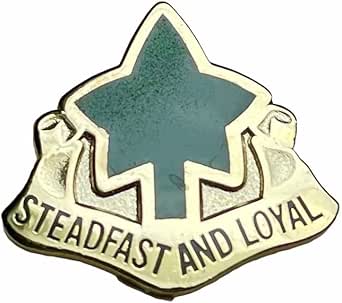 Amazon.com: USA 4th Infantry Division Insignia 1 inch Hat or Lapel Pin ...