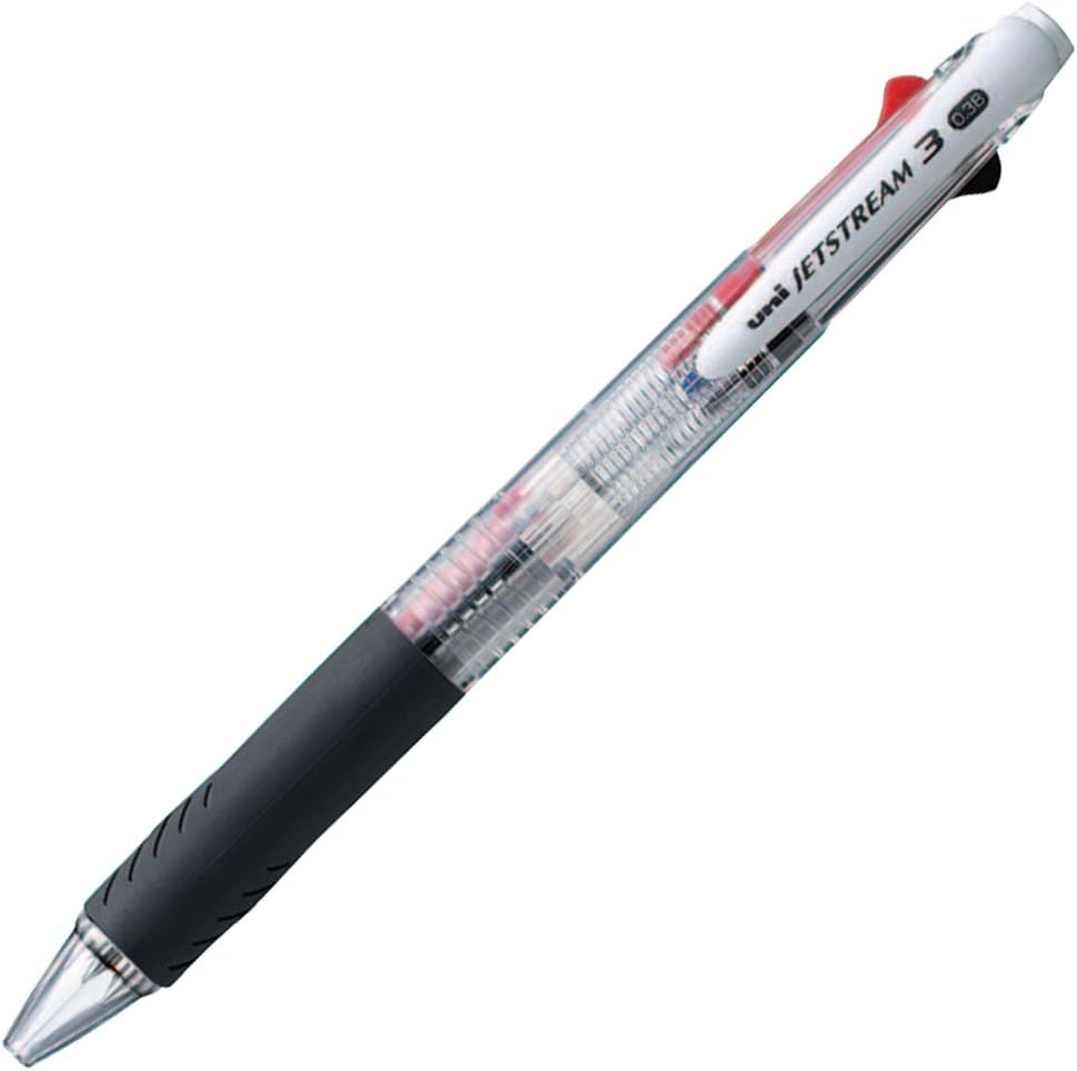 Amazon.com : Uni Ballpoint Pen Jetstream 3 Color Black, Red, Blue Ink 0 ...