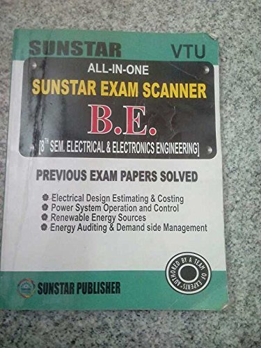 Sunstar exam scanner 8th semester vtu : Amazon.in