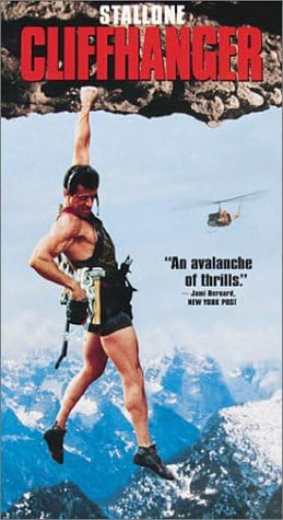 Amazon.com: Cliffhanger [VHS] : Sylvester Stallone, John Lithgow ...