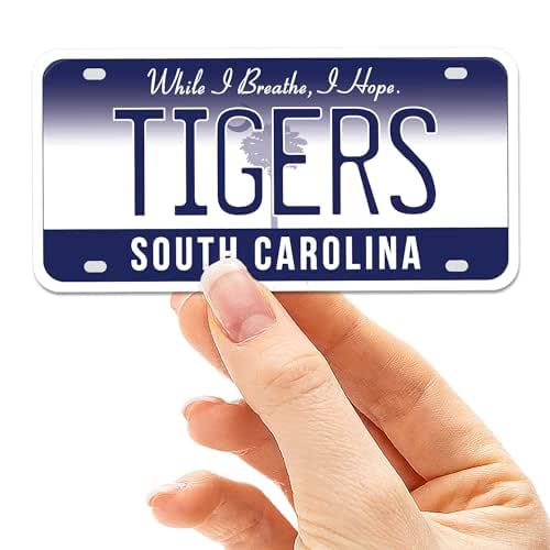 Amazon.com: South Carolina License Plate Stickers, Choose Your SC City ...